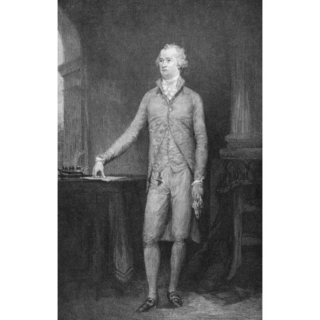 Alexander Hamilton /N(1755-1804). American Lawyer And Statesman. Wood ...