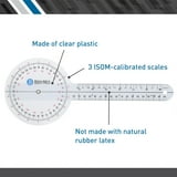 BodyMed 12 Inch Medical Spinal Goniometer Measurer – 360° ISOM ...