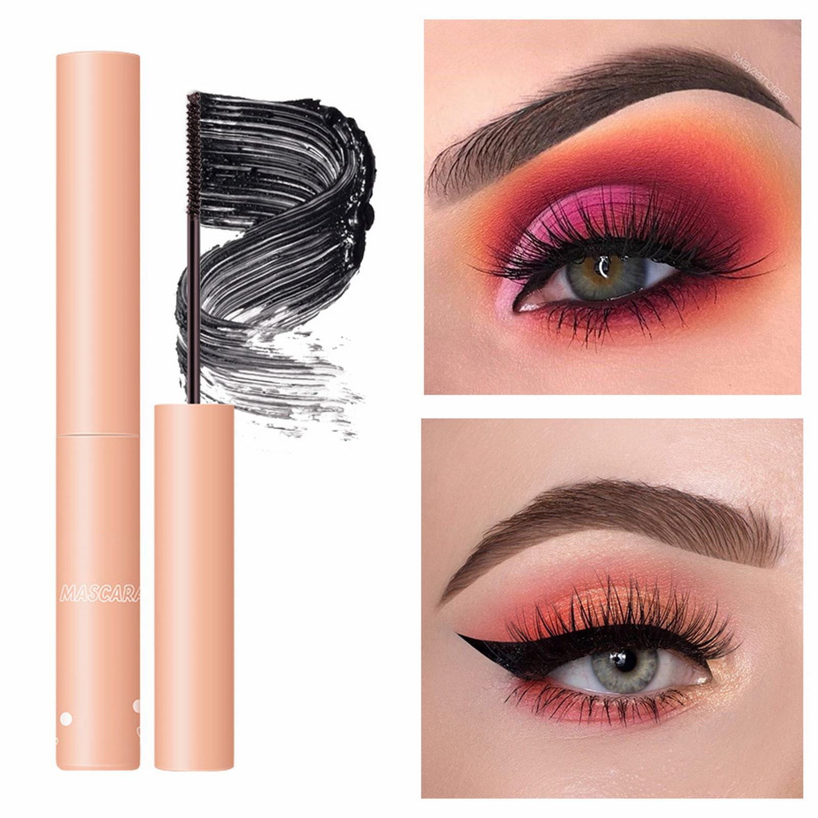 CozyQx Clearance! mascara Orange Tube Extremely Fine Long Mascara ...