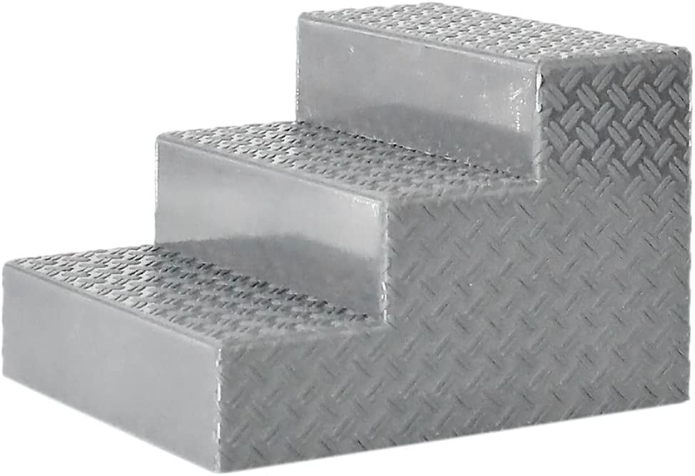 Silver Wrestling Ring Stairs for a WWE Wrestling Action Figure Ring ...