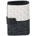 Michael Kors Women's Jet Set Travel Medium Bifold Snap Wallet, Logo ...
