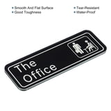Uxcell The Office Sign Acrylic 6"x2" Self Adhesive Door Sign Sticker ...