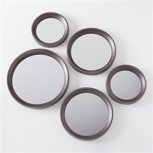 Torre Tagus Portico Antique Pewter Set of Five Mirrors for sale | North ...