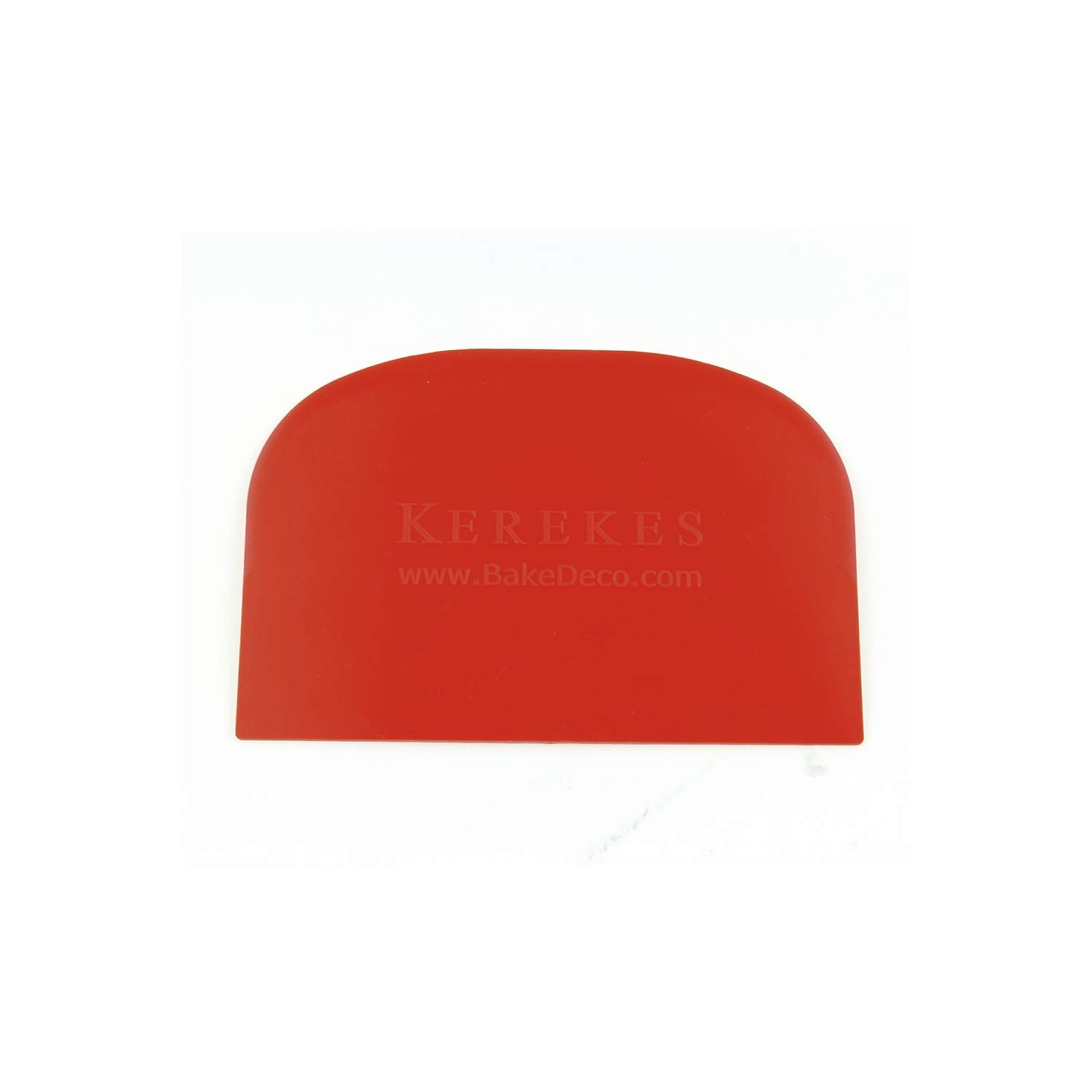 Poly Dough Scraper 6" x 4" w/Kerekes Symbol - Red - Walmart.com