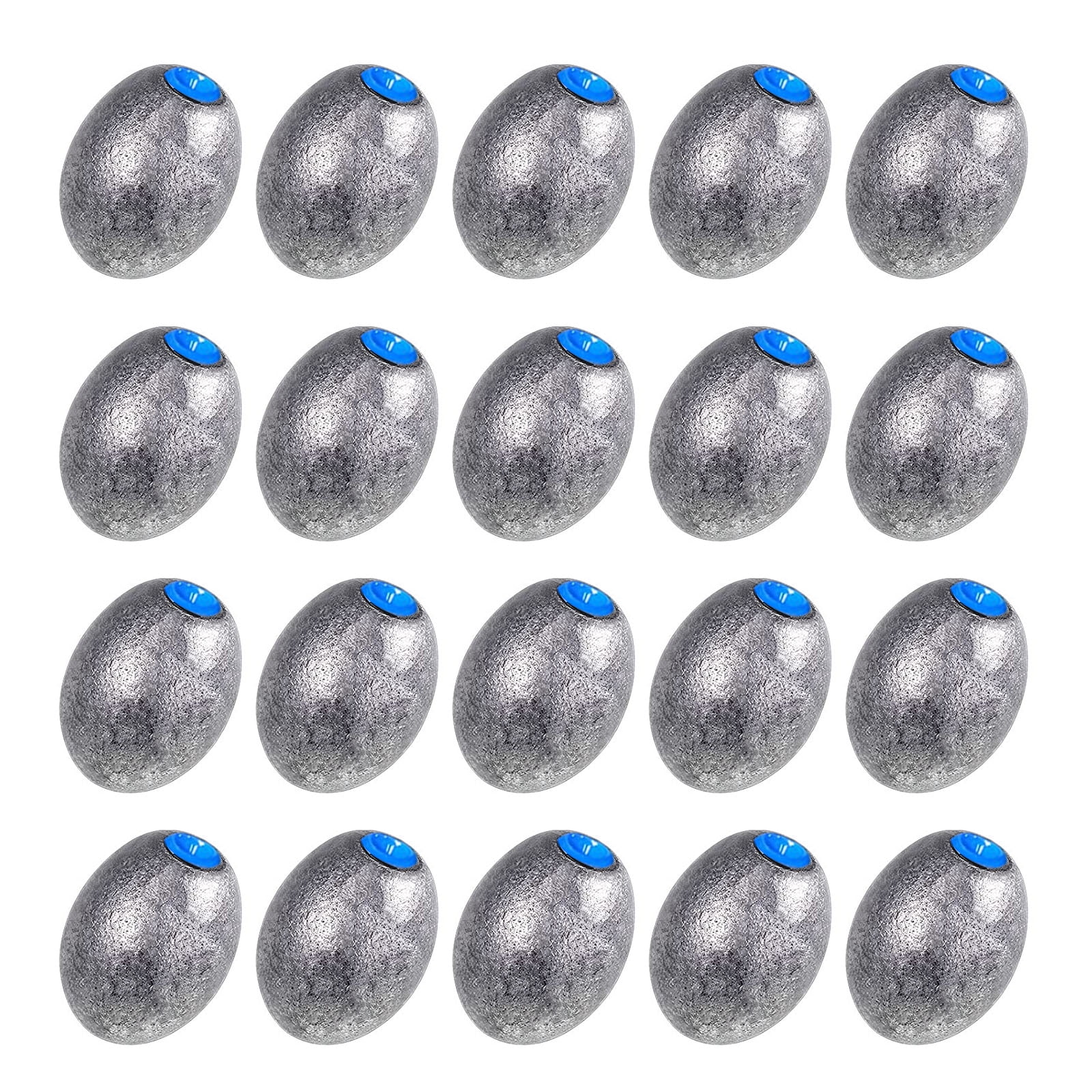 Click here for Ourlova 20pcs Fishing Sinkers Anti-Rust Olive-Shap... prices