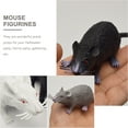 6 Pcs Simulated Soft Rubber Mouse Decor Fake Mice Halloween Décor ...