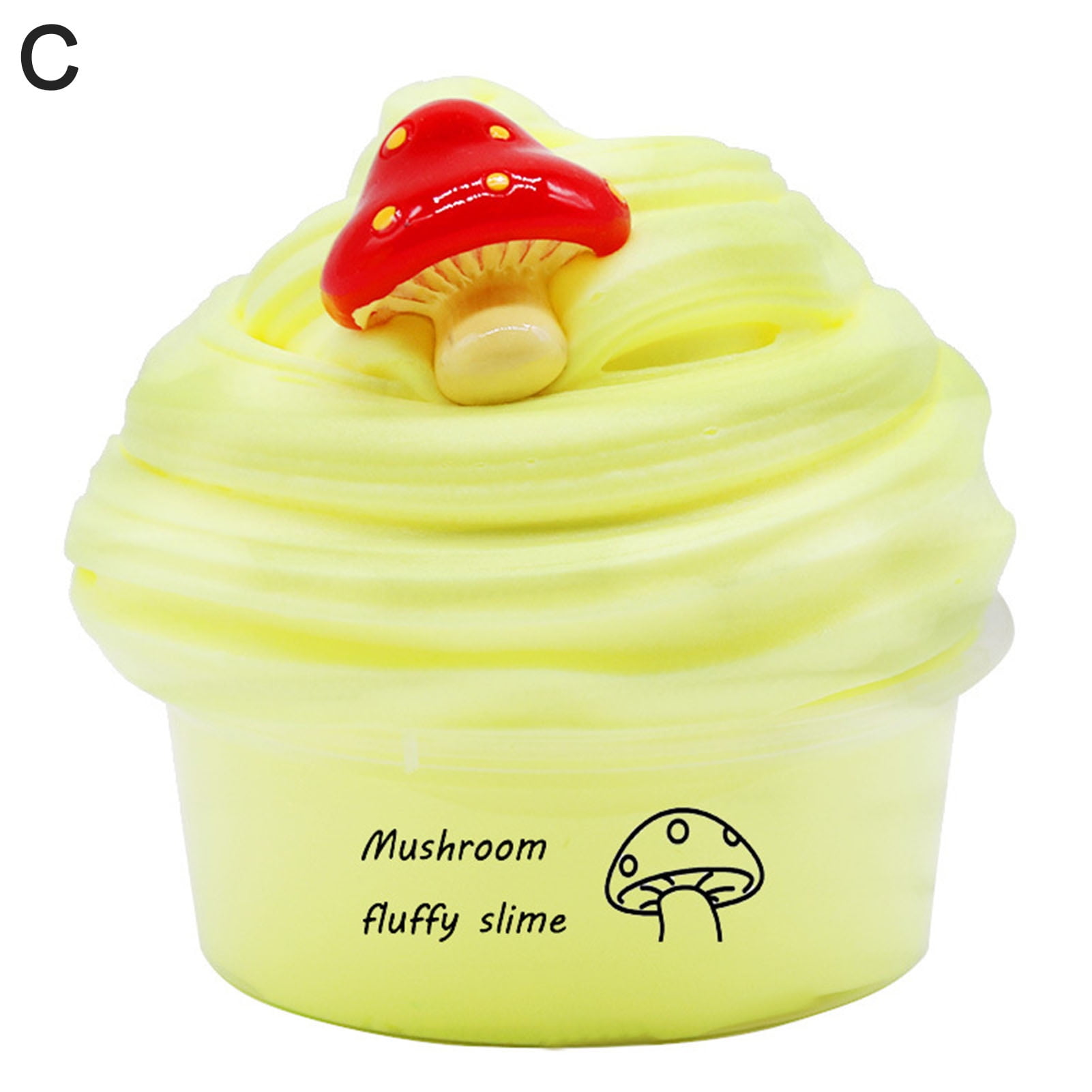 60ml Butter Slime - Super Soft Stress Relief Toy with Fruit Cherry ...