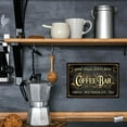 Coffee Bar Sign - Vintage Style Cafe Home Supermarket Garage Hotel ...