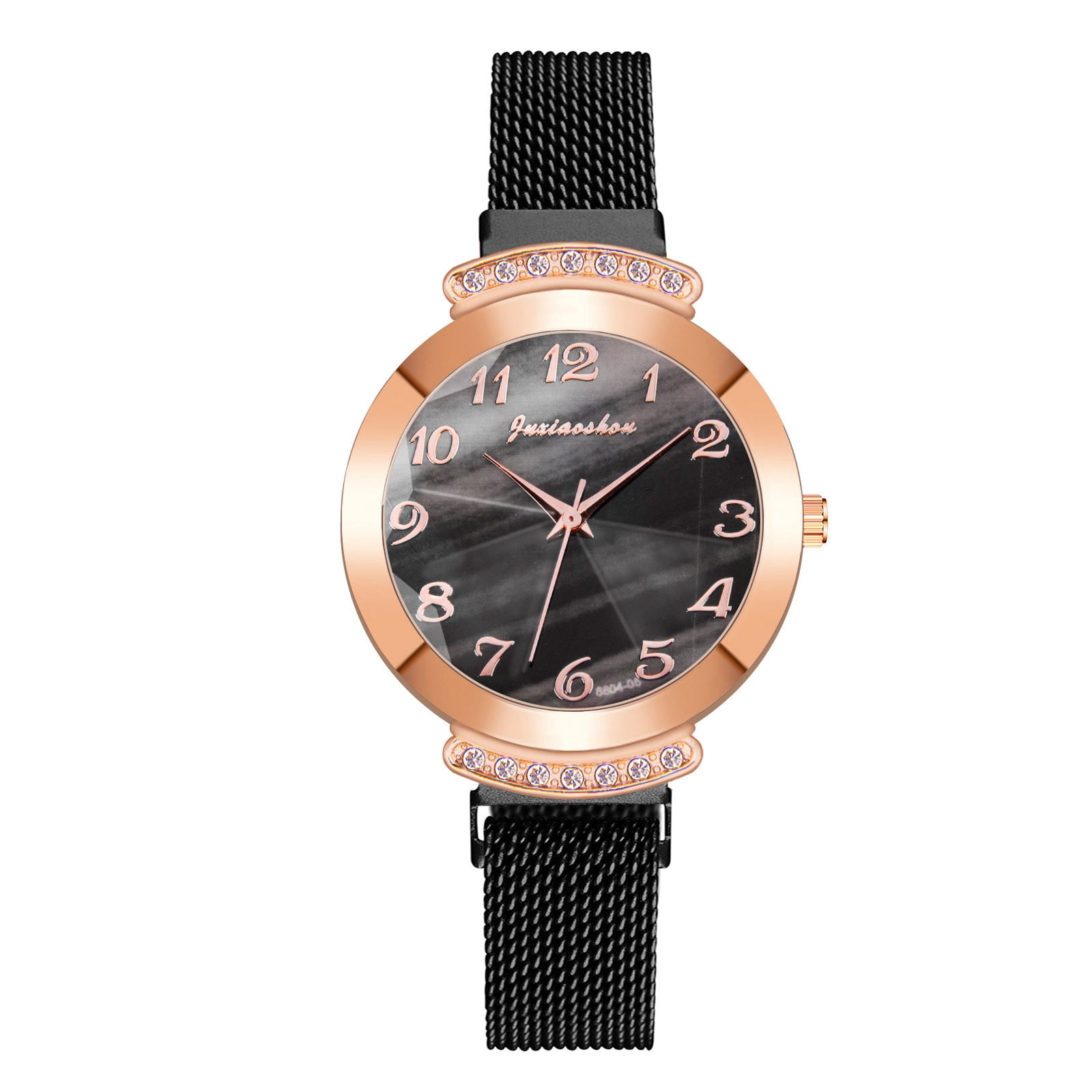 Ausyst Watch for Women Women Fashion Watch Clock Stainless Steel Casual ...