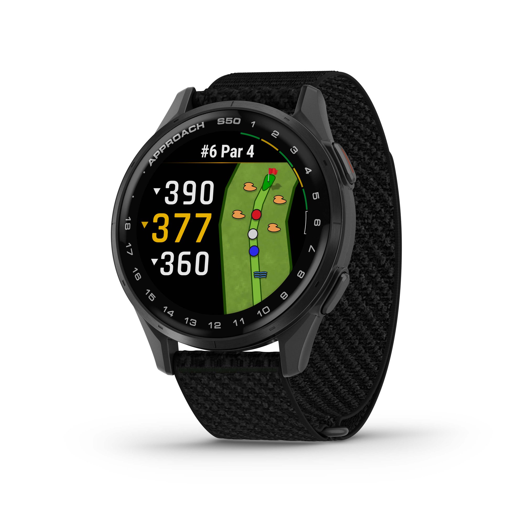 Garmin Approach S50 Gps Golfing Smartwatch - Black