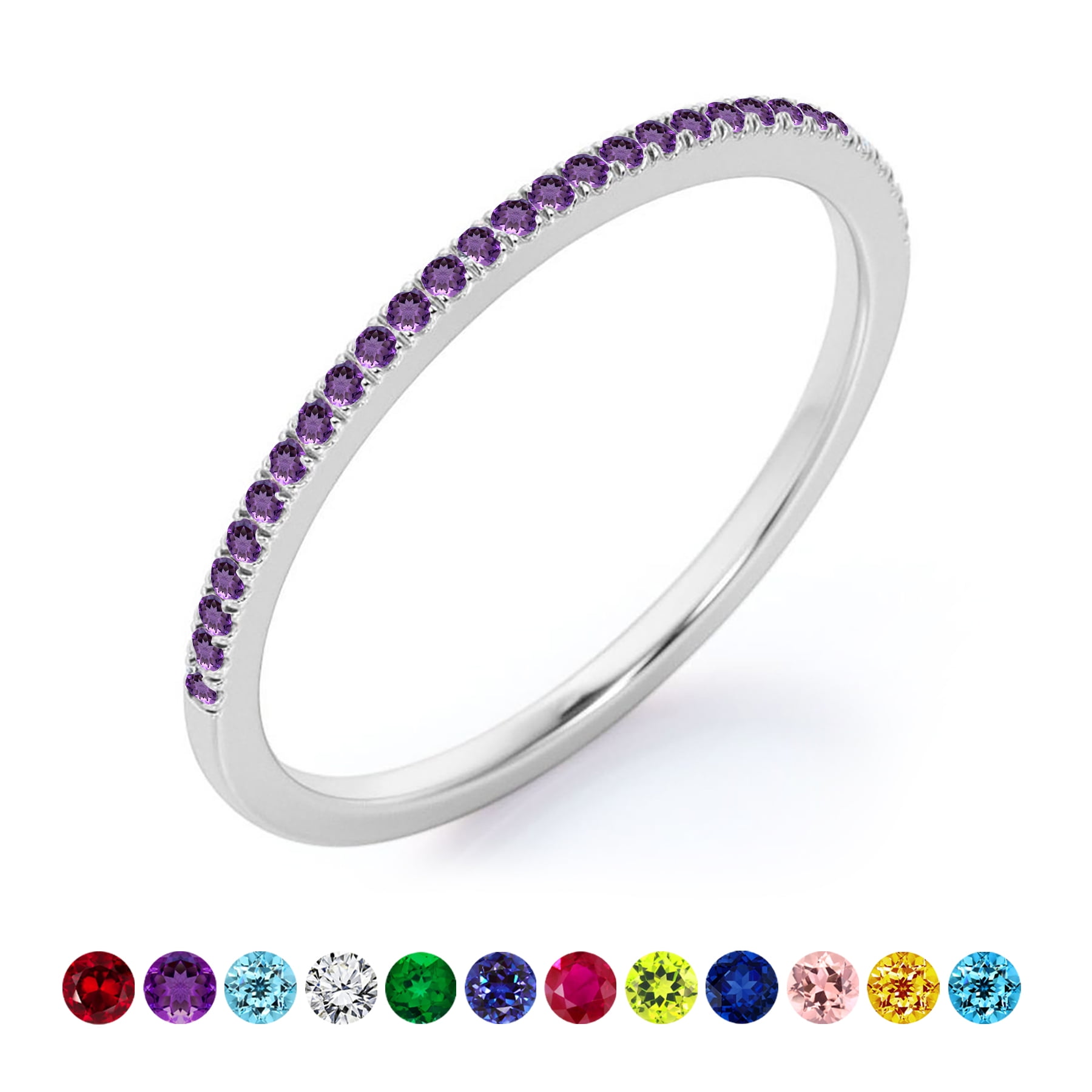 Click here for Jeenmata Pave Accented - 0.25 Carat Round Cut -Feb... prices