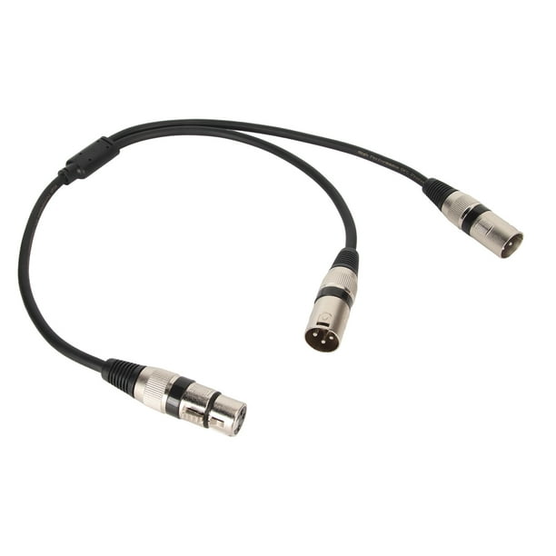 XLR Femaleto Dual XLR Male Cable,XLR Splitter Cable 3 Pin XLR Splitter ...