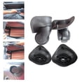 1 pair Replacement Luggage Wheels Repair Accessories Luggage Mute Wheel ...