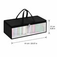 Stackable Hat Organizer for Baseball Caps, Hat Storage Bag with 2 Carry ...