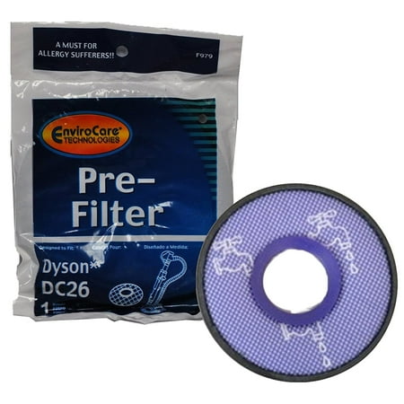 EnviroCare Dyson Replacement Pre Motor Vacuum Filter for DC26 (F979 ...