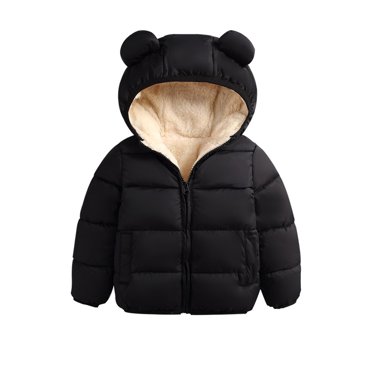 Fymall Baby Girl Boy Winter Warm Long Sleeve Plush Hooded Jacket Coat Outerwear - Walmart.com