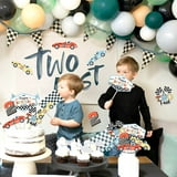 Kids Theme Decor: Two Fast Birthday Centerpieces - Vintage Race Car ...