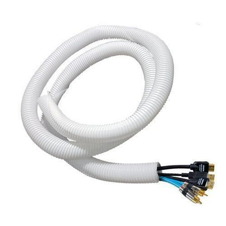 GlobalTone Split Loom Flexible Tube Cable Organizer 1/4 Inche 6.3MM ...