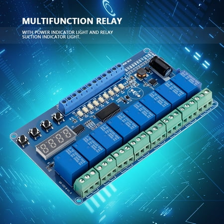 Accurate Timing Relay Multifunction Relay DC 8V-36V For Industry ...