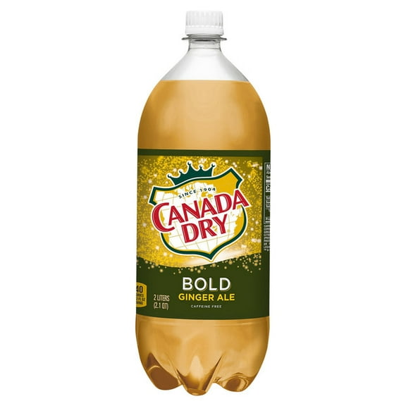 Canada Dry Bold Ginger Ale Caffeine-Free Soda Beverage Cans - 24 Pck ...