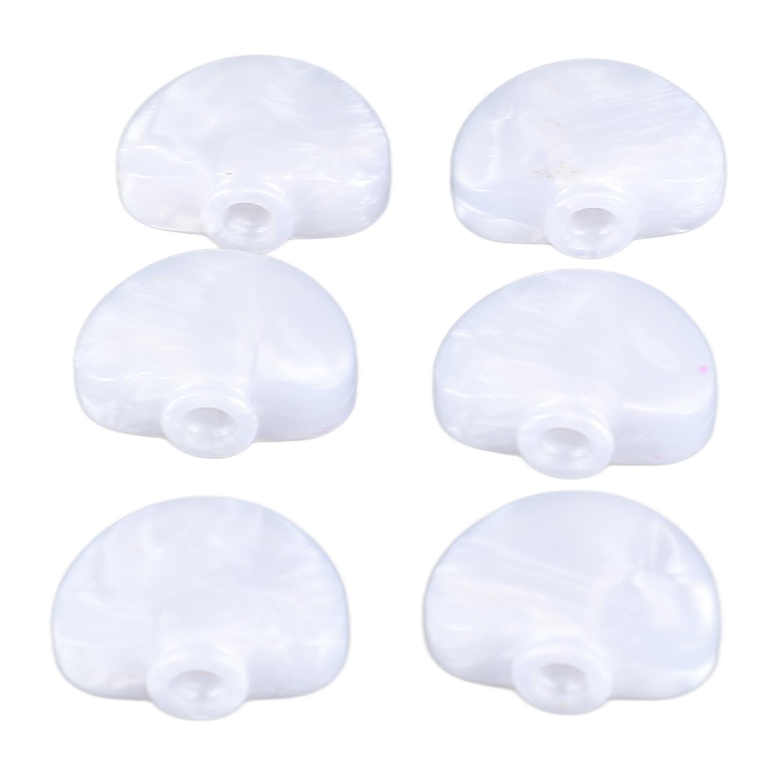 Guitar Tuning Peg Tip, Sturdy 6 Pcs Guitar Machine Head Button Plastic ...