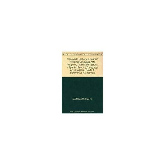 Pre-Owned Elementary Reading Treasures: Tesoros de Lectura, a Spanish ...