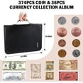 Coin Collection Book Holder Organizer - 410 Pockets Coins Collection ...