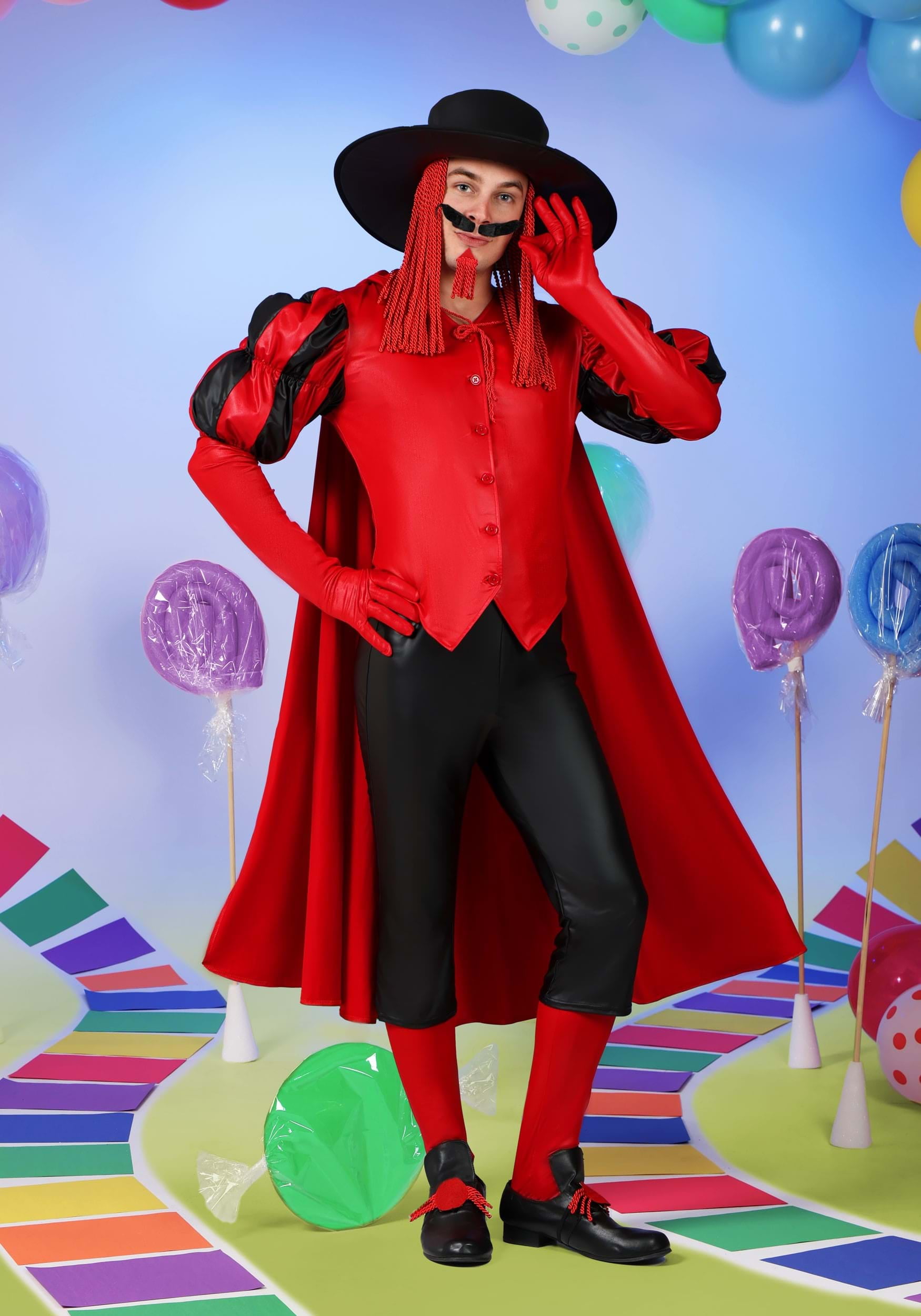 Candyland Characters Lord Licorice Costume