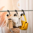 18 Pcs Purse Hanger Hook Acrylic Bag Rack Holder for Bag Hanger Handbag ...