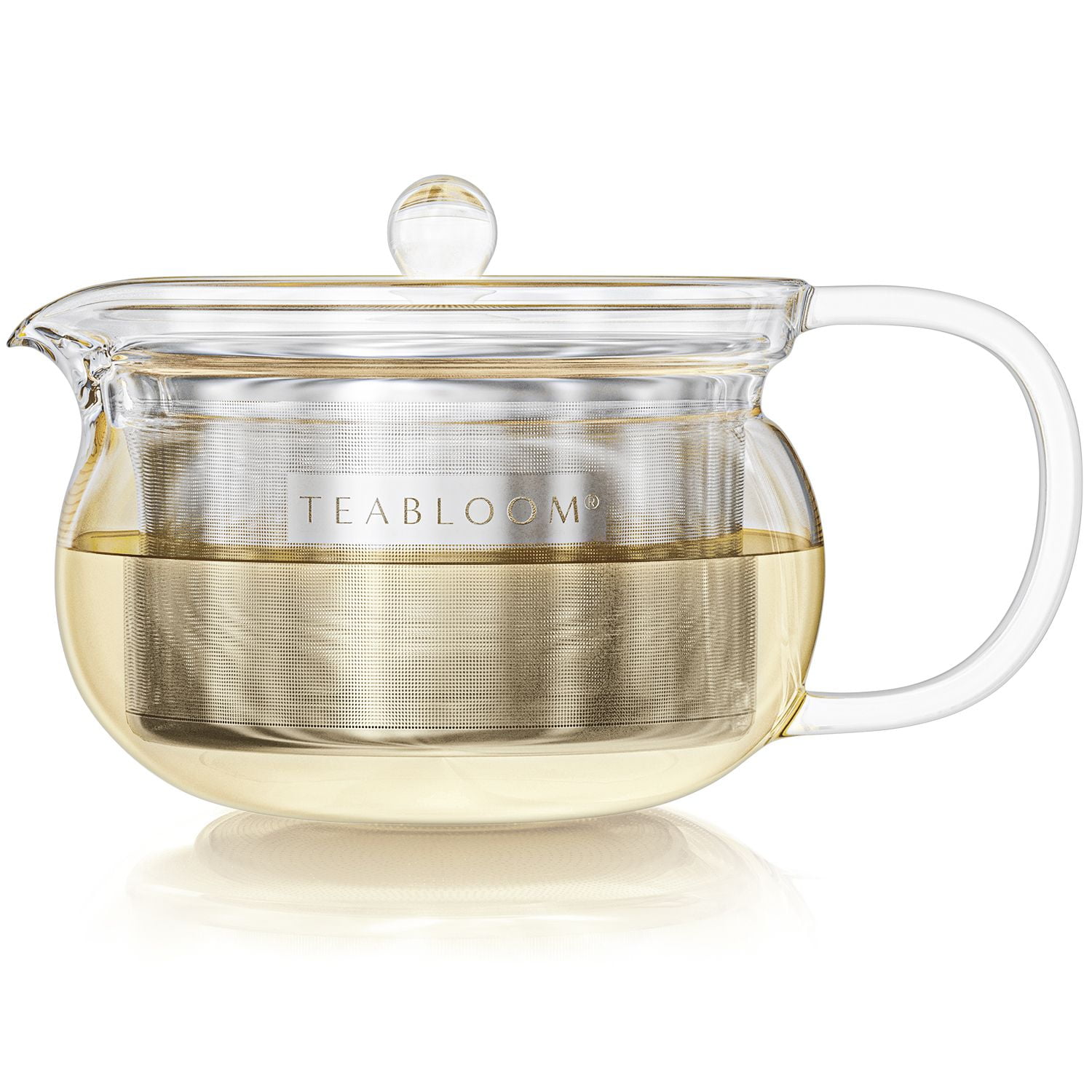 Teabloom Kyoto Glass Teapot with Removable Insfuser-12 OZ - Walmart.com