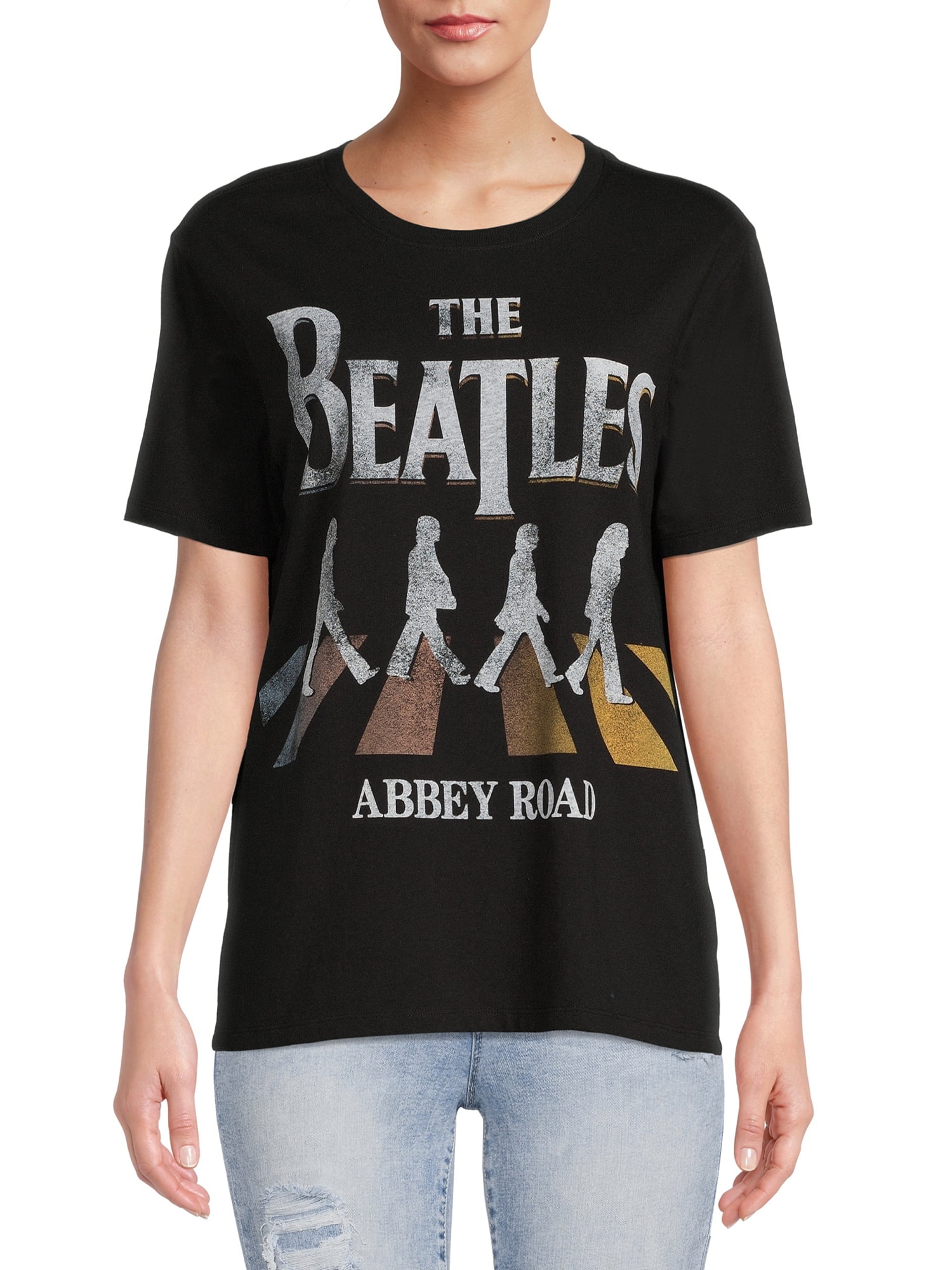 Time And Tru Women's Graphic Tee with Short Sleeves - Walmart.com