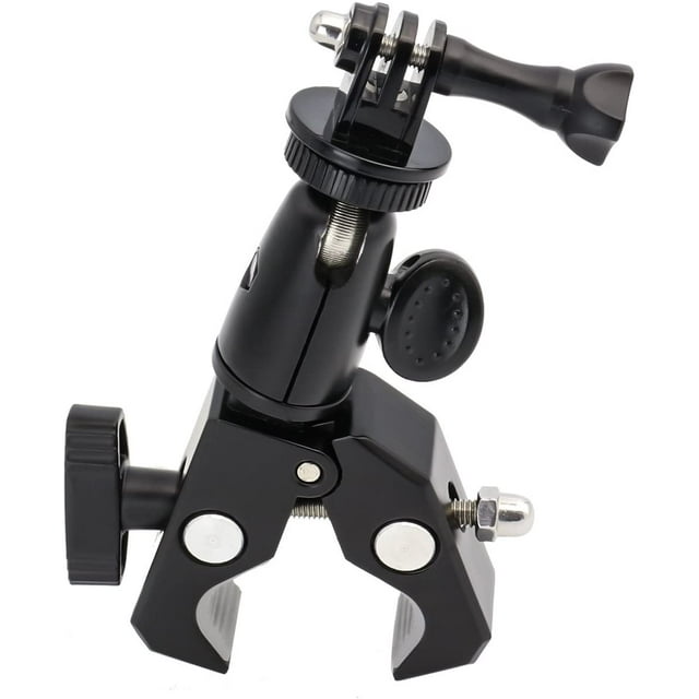 woleyi Bicycle Handlebar Camera Mount Heavy Duty Aluminum 360 Degree ...