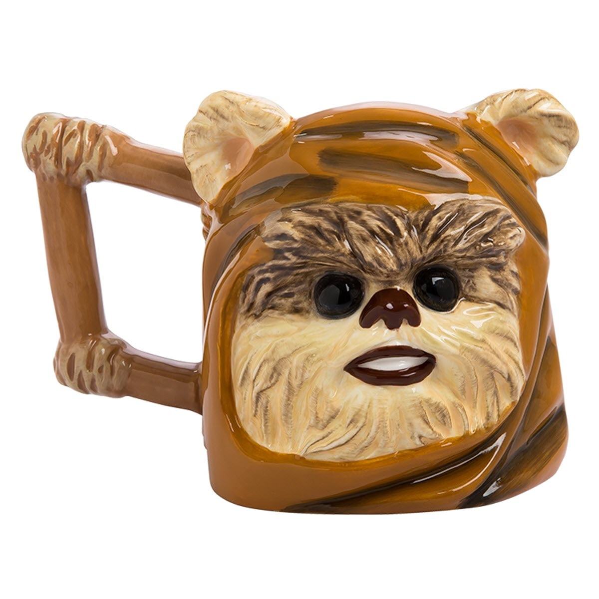 Star Wars Ewok 24 oz. Sculpted Ceramic Mug Coffee Movie Return of the ...