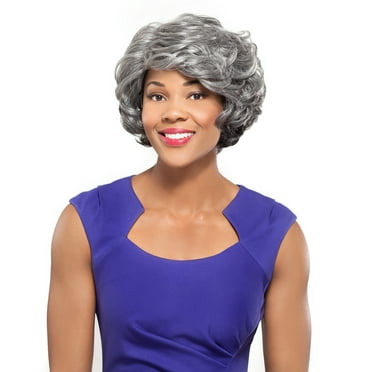Foxy Silver (Martina) - Synthetic Lace Part Wig in F4_30 - Walmart.com