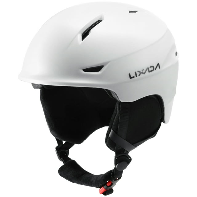 Lixada Snowboard Helmet with Detachable Earmuff Men Women Safety Skiing ...