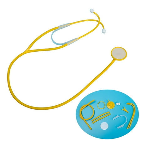 1 Set Kids Doctor Toy DIY Simulation Stethoscope Doctor Tool Pretend ...