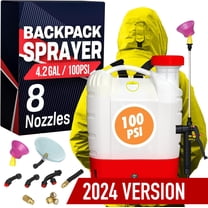 Bare Ground battery powered sprayer w/ 1 gallon Bare Ground Bolt ...