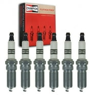 8 pc Champion Double Platinum Spark Plugs compatible with Ford F-150 5 ...