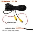 LIMEI Rear View Camera Video Extension Cord 10M Male to Male AV ...