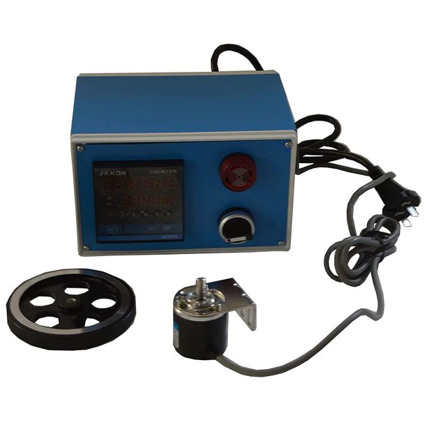 INTSUPERMAI Roller-Type Digital Length Meter Counter with Encoder and Control Box - Walmart.com