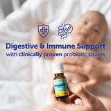 Baby Ddrops Probiotic Liquid Drops with Vitamin D for Newborns and ...