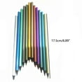 Hariumiu 12 Pcs Metallic Colored Drawing Pencils 12 Color Drawing ...