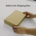 Bulk 9x6x2 Brown Kraft Corrugated Cardboard Shipping Boxes, Set of 25 ...