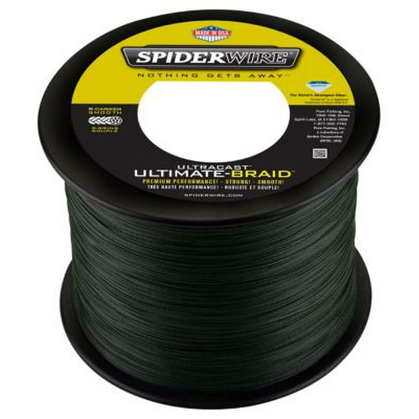 SpiderWire Ultracast Ultimate Braid Superline Fishing Line - Walmart.com