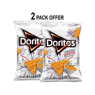 Doritos 3D Crunch Chili Cheese Nacho Flavored Corn Snacks, 6 oz ...