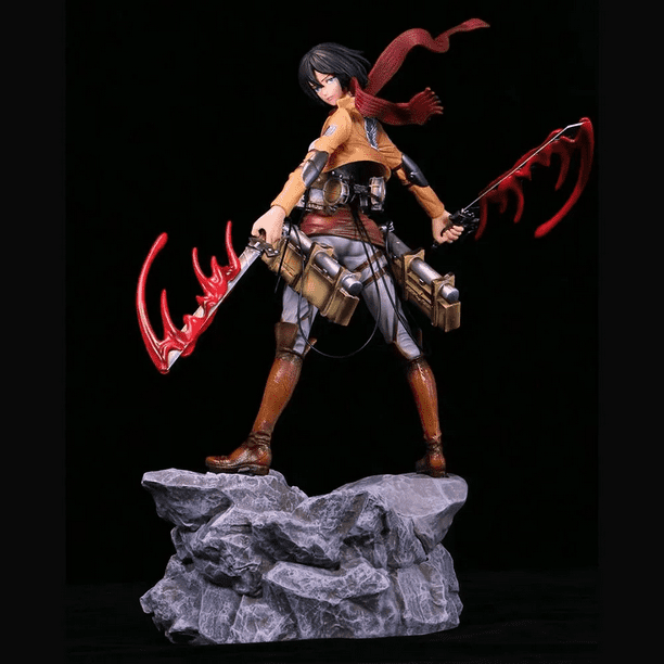 Figura ARTFX J Attack on Titan Anime Mikasa Ackerman figura de acción ...