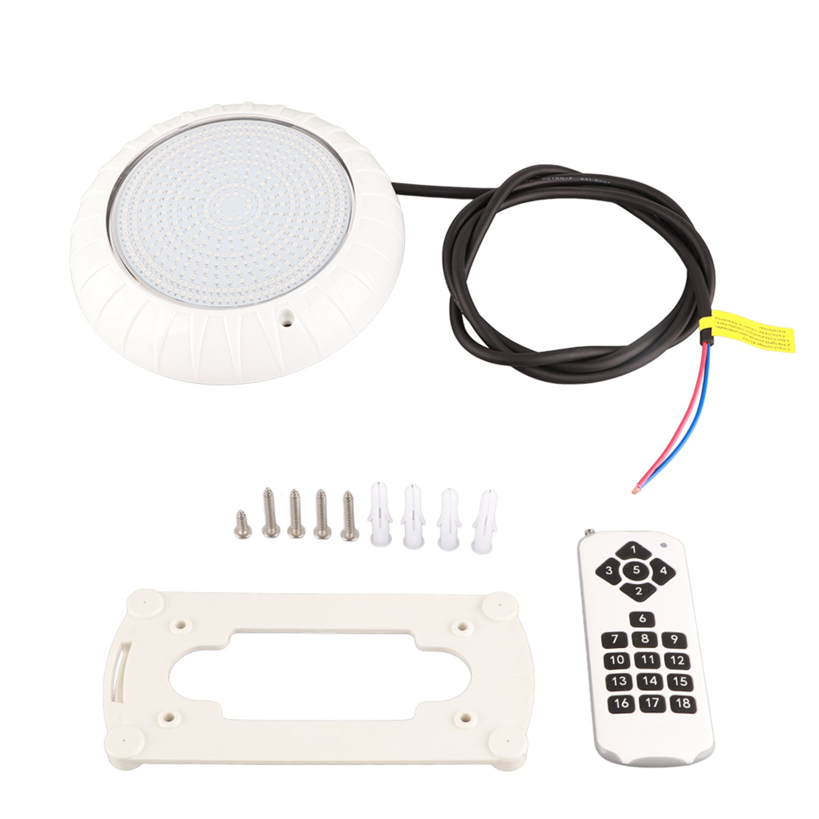 Luz LED RGB para piscina subacuática con control remoto - AC12V 35W 468 ...