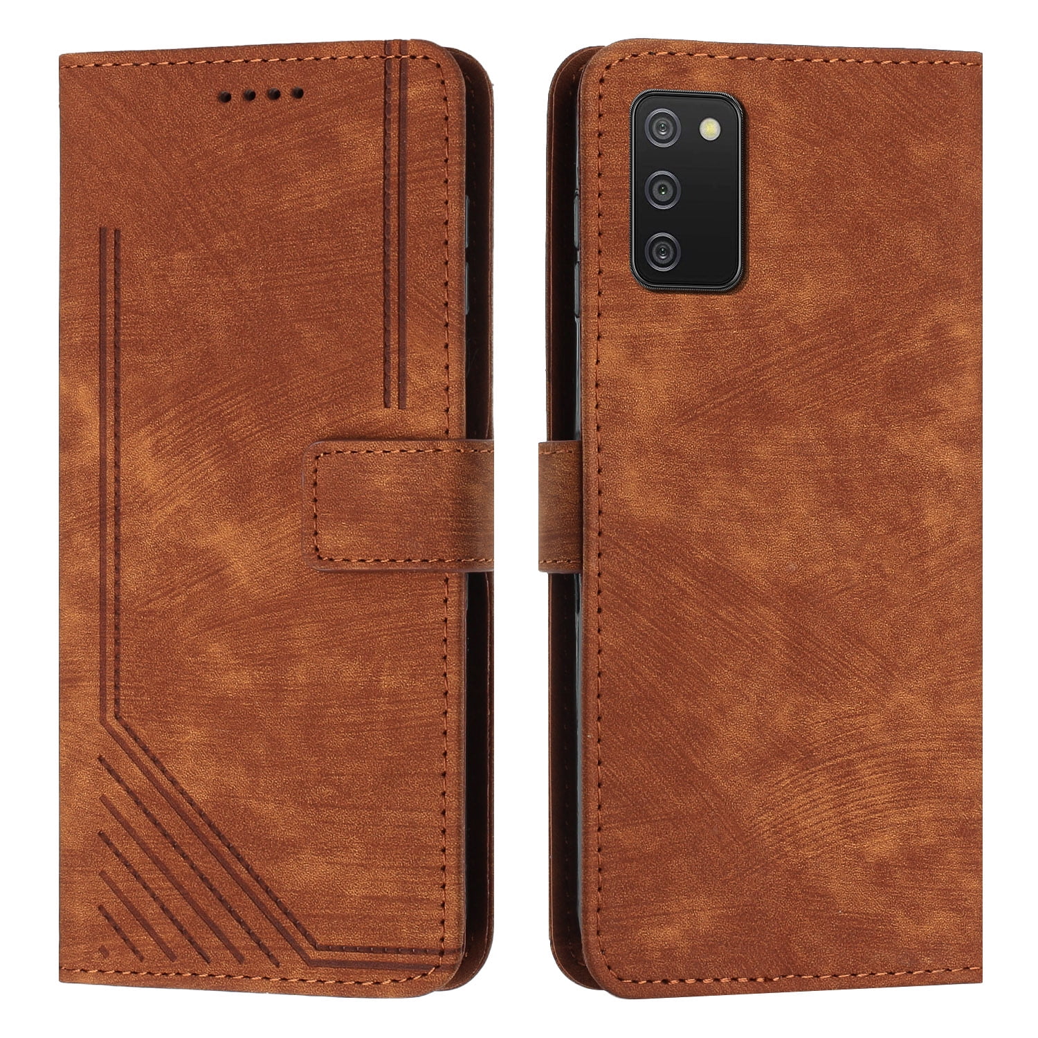 Allytech Galaxy A03S Case Wallet, PU Leather Flip Stand Shockproof ...