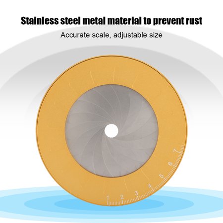 Circle Drawing Maker Tool, Round Adjustable Circle Drawing Tool Metal Circle Template ...