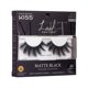KISS Lash Couture Matte Black Faux Mink, Matte Velvet, False Eyelashes ...